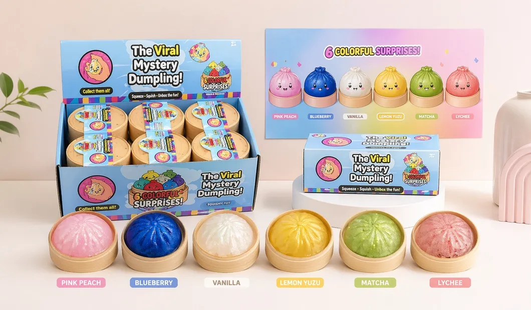 Dumpling Squishy Toy Color Customization Guide