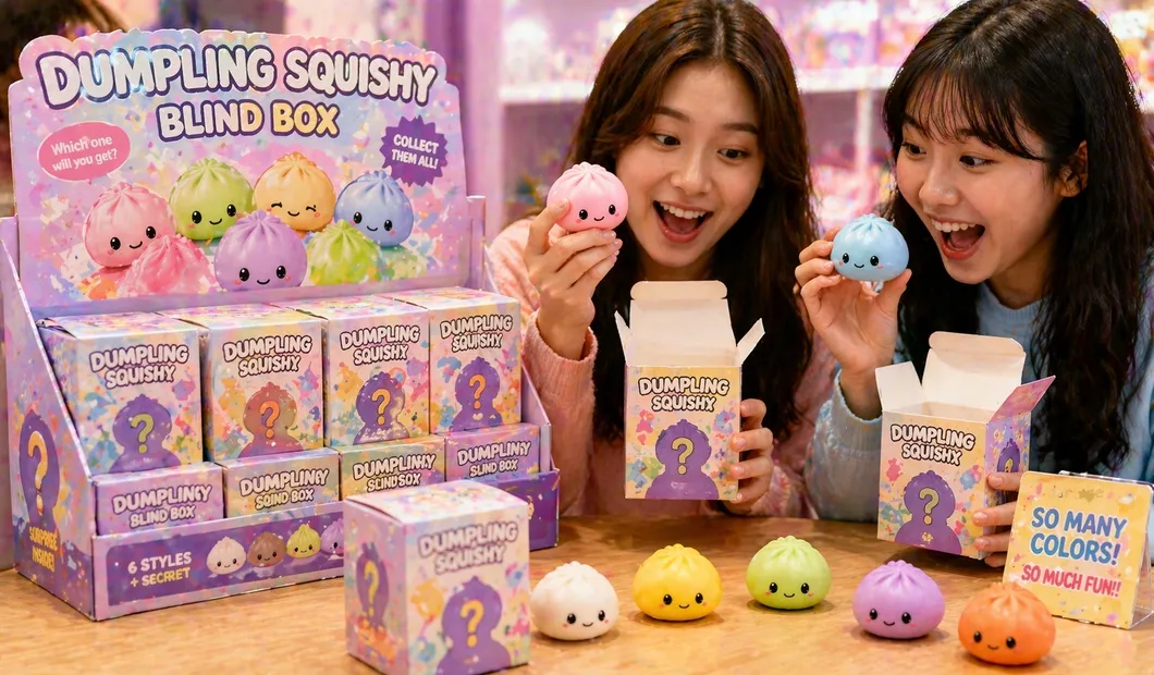 Dumpling Squishy Toy Color Customization Guide