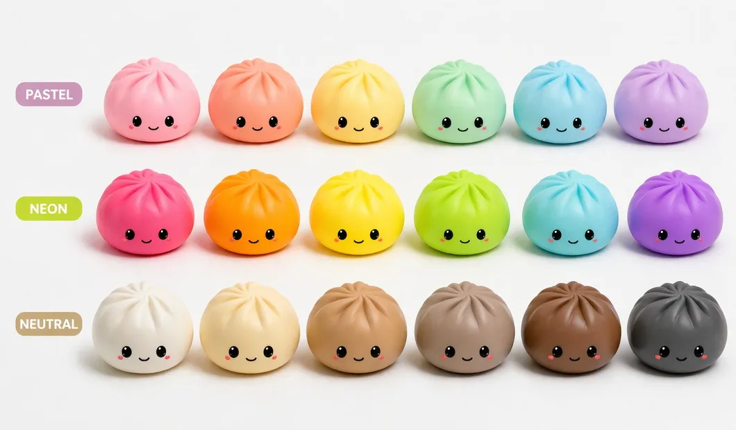 Dumpling Squishy Toy Color Customization Guide - Custom Toy & Gift ...